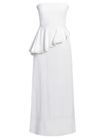 KAOS JEANS Maxi Dress - White