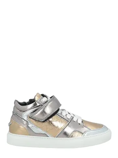 Zadig&Voltaire Leather High-top Sneakers - Silver