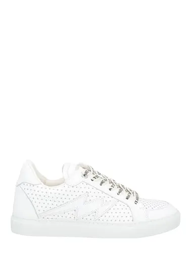 Zadig&Voltaire Leather Sneakers - White