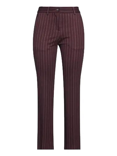 VI TO VI Pinstriped Trousers - Purple
