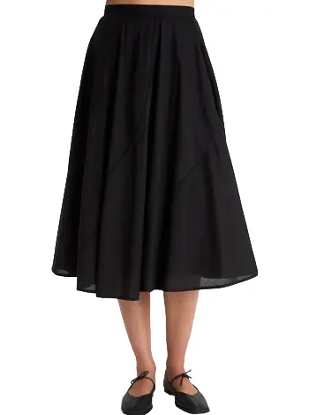 Merlette Vestige Midi Skirt - Black