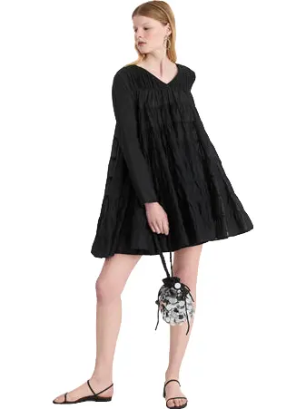 Merlette Solis Mini Dress - Black
