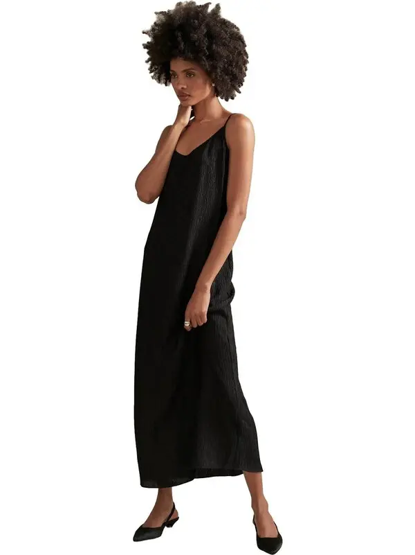 Jenni Kayne Fete Slip Dress - Black