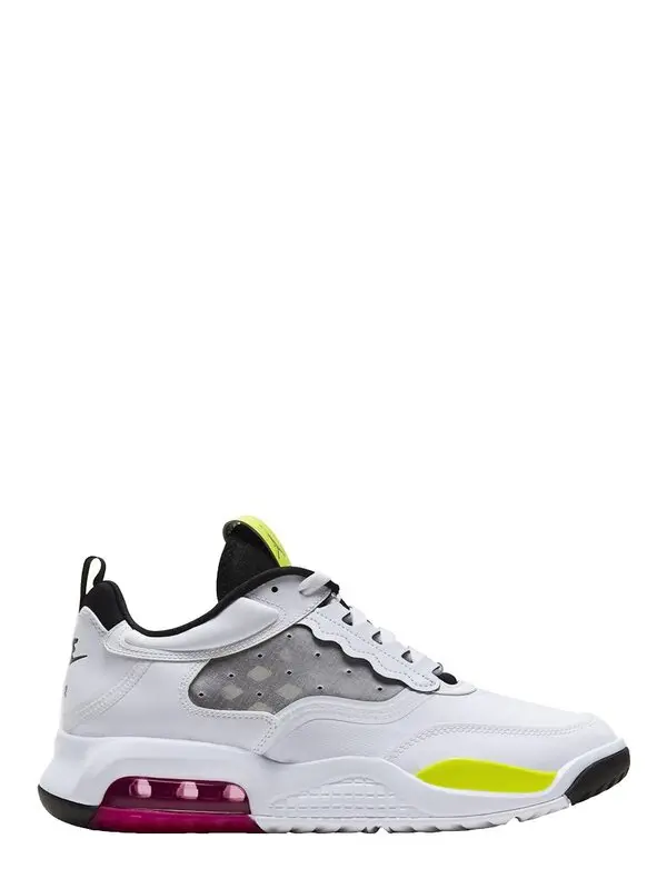 JORDAN Air Max 200 Sneakers - White/vibrant Purple/bright Yellow