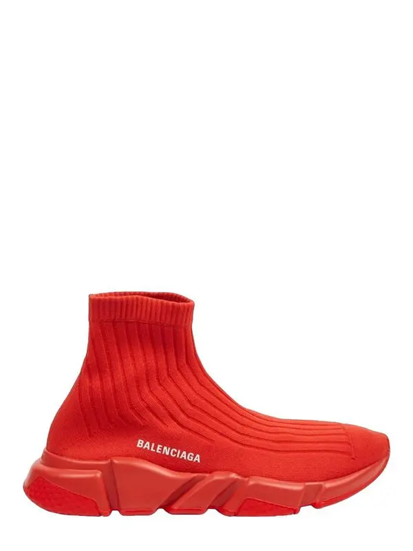 Balenciaga Speed Trainer Sneakers - Red