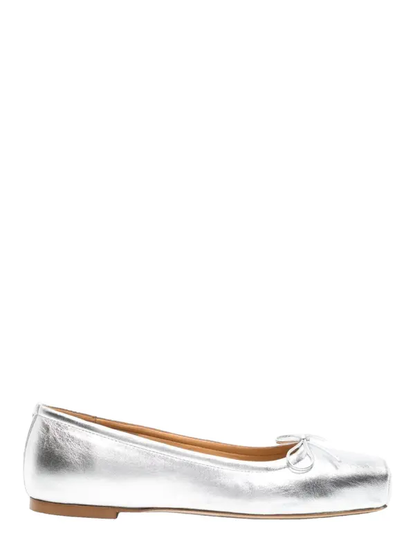 AeydĒ Ballerina Flat - Silver