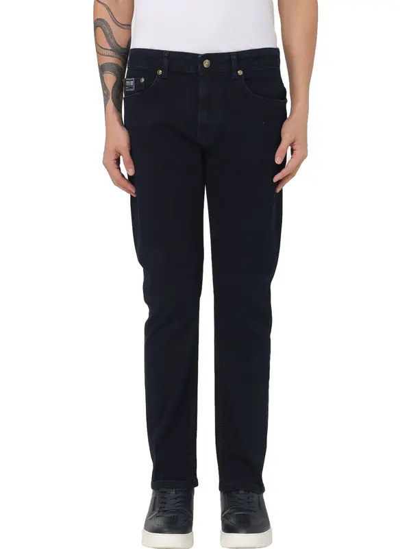 Versace Straight Leg Jeans - Navy