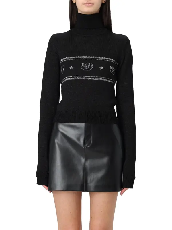 CHIARA FERRAGNI Sweater - Black