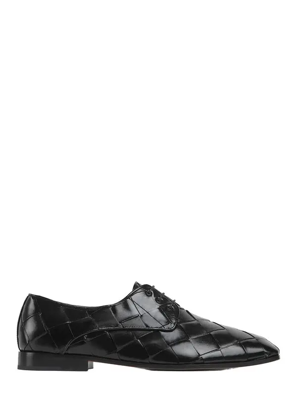 Bottega Veneta Roma Lace-up Shoe - Black