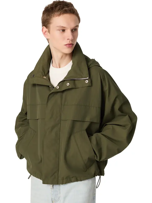 Bottega Veneta Technical Cotton Blouson - Shrub