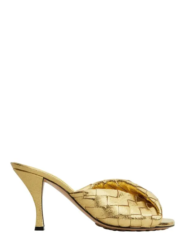 BOTTEGA  VENETA Bottega Veneta Blink Mule - Gold