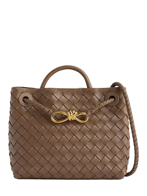 Bottega Veneta Andiamo Small Top-handle Bag - Pinecone-m B-pinec