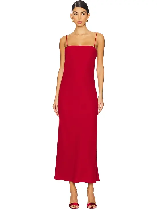 Veronica Beard Mavis Dress - Crimson