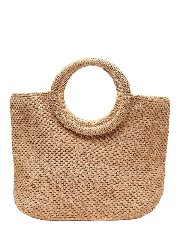 Mar Y Sol Serena Raffia Tote - Natural