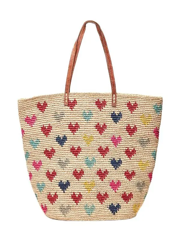 Mar Y Sol Amelie Raffia Tote - Multi