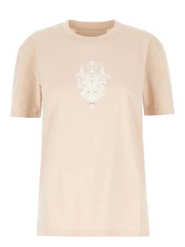 Givenchy Logo-print Cotton T-shirt - Neutrals