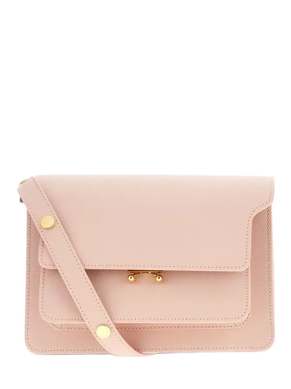 Marni Trunk Crossbody Bag - Pink