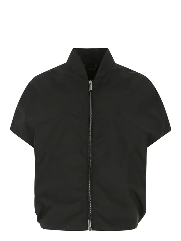 MOORER Short-sleeved Jacket - Black