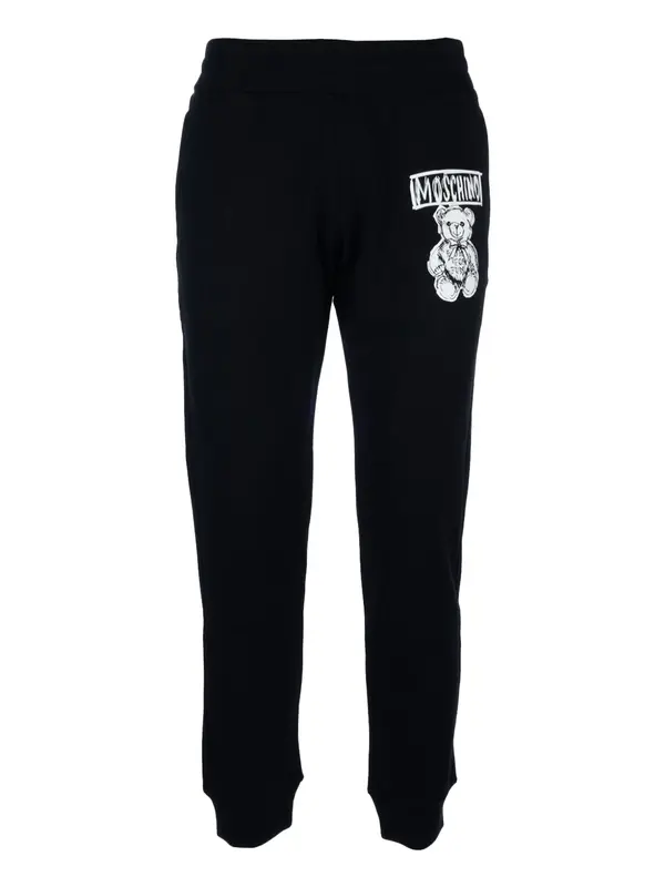 Moschino Logo-print Track Pants - Black