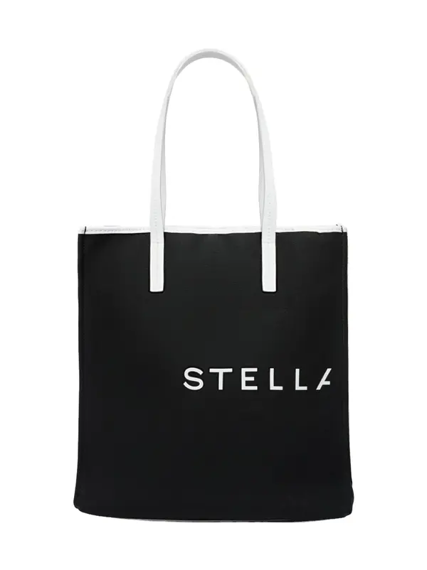Stella McCartney Logo-print Tote - Black
