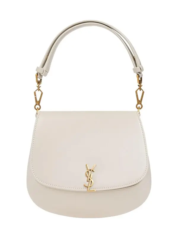 Saint Laurent Voltaire Handbag - Neutrals