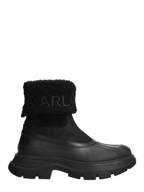 Karl Lagerfeld Luna Snow Boots - Black