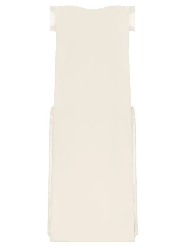 COURREGES Cut-out Mini Dress - Neutrals