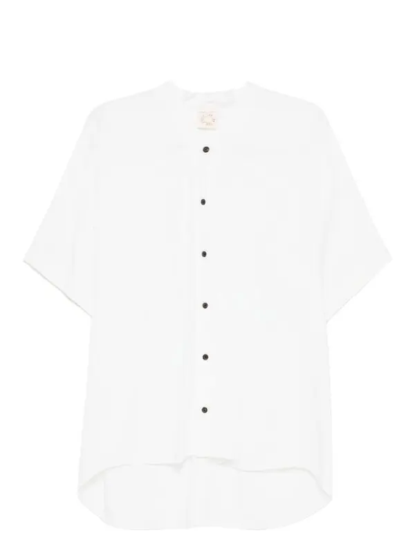 JAN JAN VAN ESSCHE Short Sleeves Shirt - White
