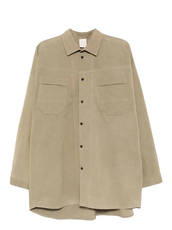 JAN JAN VAN ESSCHE Classic Collar Shirt - Neutrals