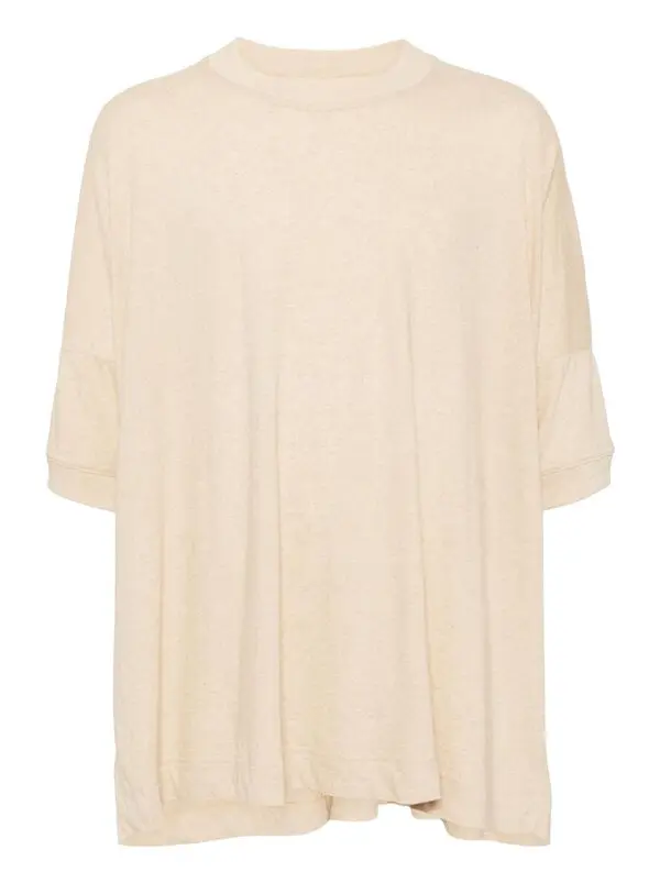 JAN JAN VAN ESSCHE Crew-neck T-shirt - Neutrals