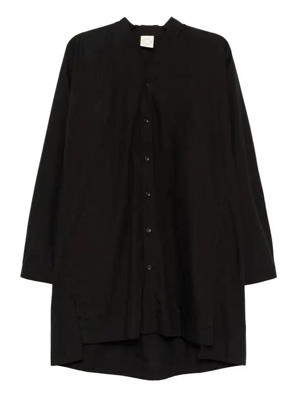 JAN JAN VAN ESSCHE Front Button Fastening Shirt - Black