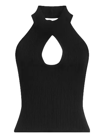 VICOLO Knitted Top - Black