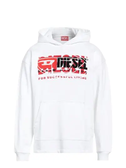 Diesel Cotton Sweatshirt - White