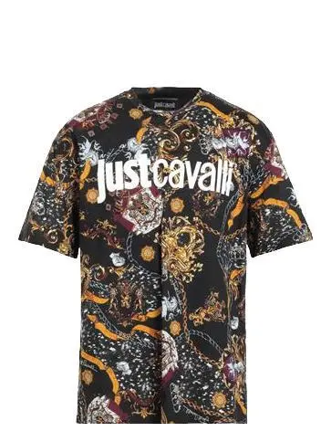 Just Cavalli T-shirt Size Cotton - Black
