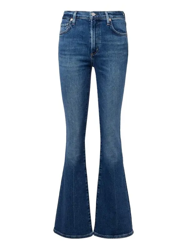 Citizens Of Humanity Lilah High-rise Flared Jeans - Blue