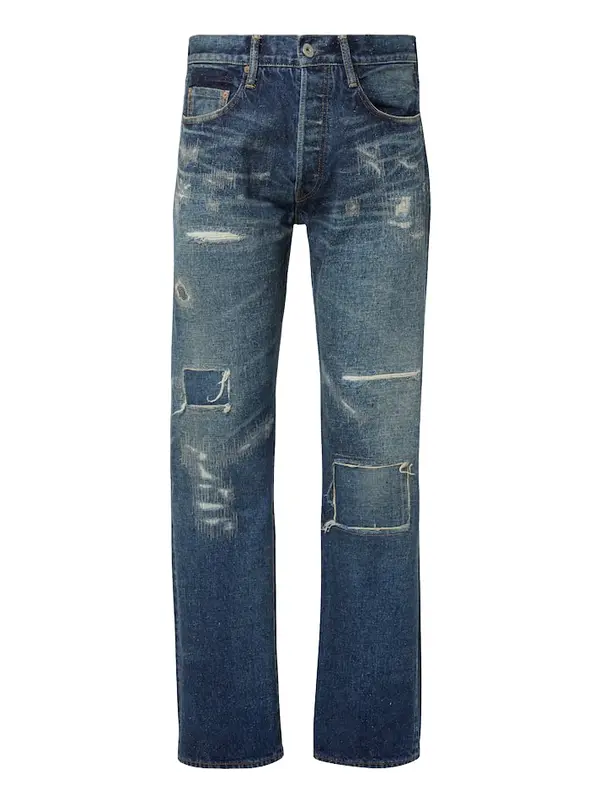 Junya Watanabe X New Manual Straight Jeans - Blue