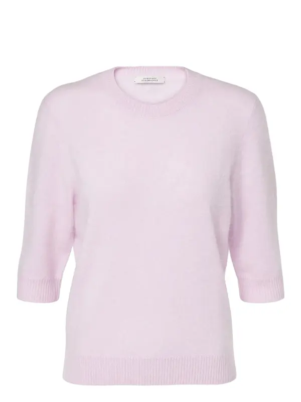 Dorothee Schumacher Fluffy Statements Wool And Cashmere Top - White