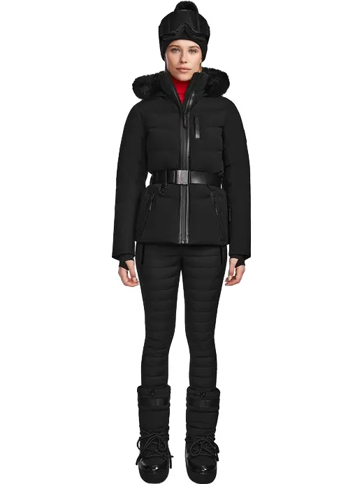 Rudsak Quilted Ski Jacket - Black