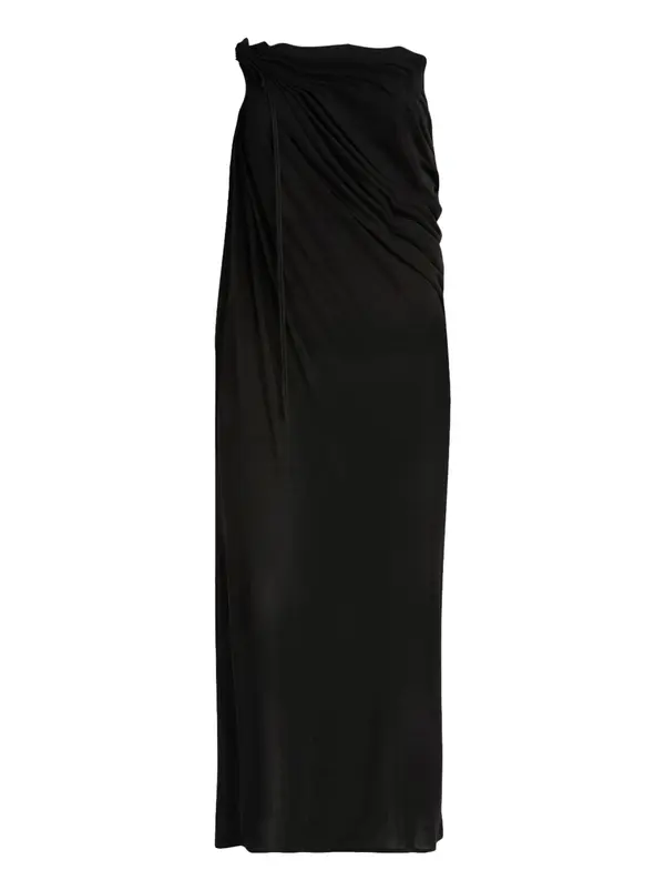 ANDREĀDAMO Asymmetric Skirt - Black