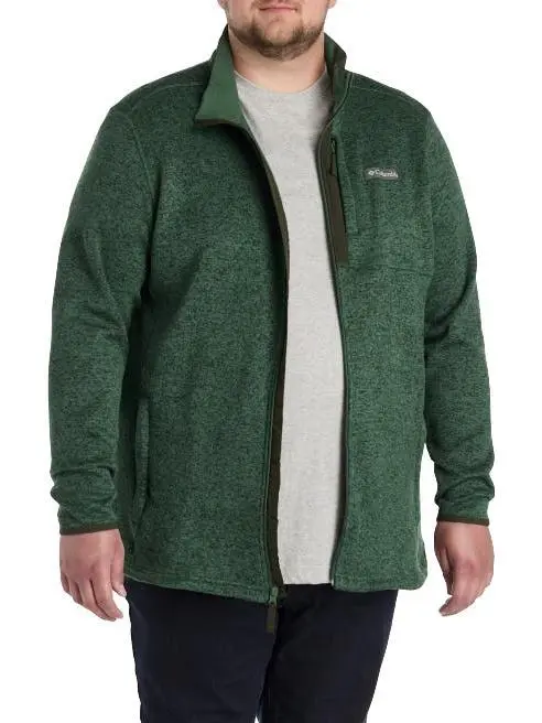 Columbia Big & Tall Full-zip Fleece Jacket - Rainforest Heather