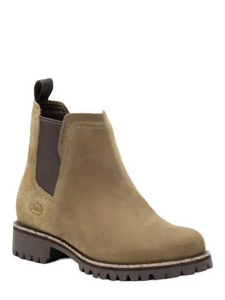 CHACO Fields Waterproof Chelsea Boot - Olive Bronze