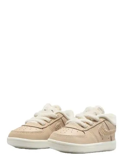 Nike Force 1 Se Crib Shoe - Sand Drift/pale Ivory/sail
