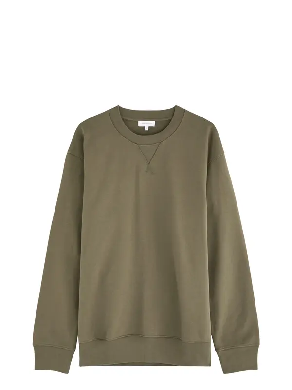 Norse Projects Standard Cotton Sweatshirt - Green
