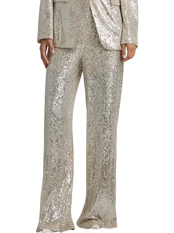 St. John Sequin Pants - Champagne