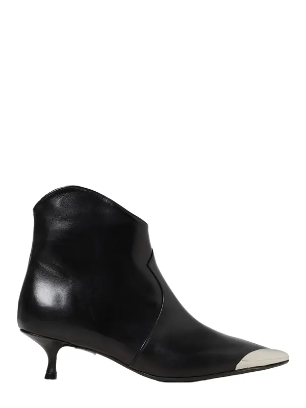 ANNA F. Ankle Boots - Black
