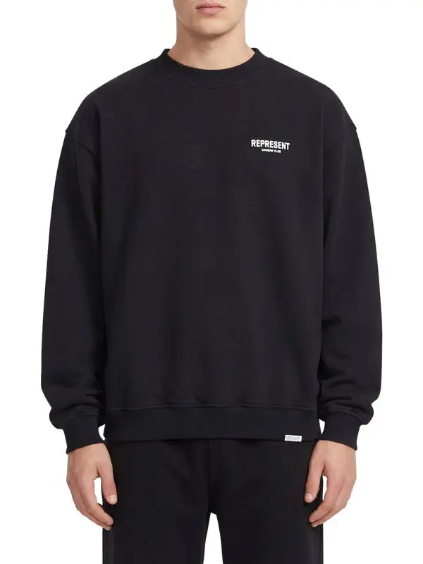 REPRESENT Crewneck Sweatshirt - Black