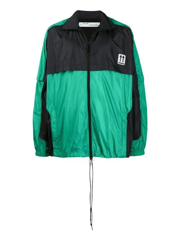 Off-White River Trail Track Jacket - Mint/black