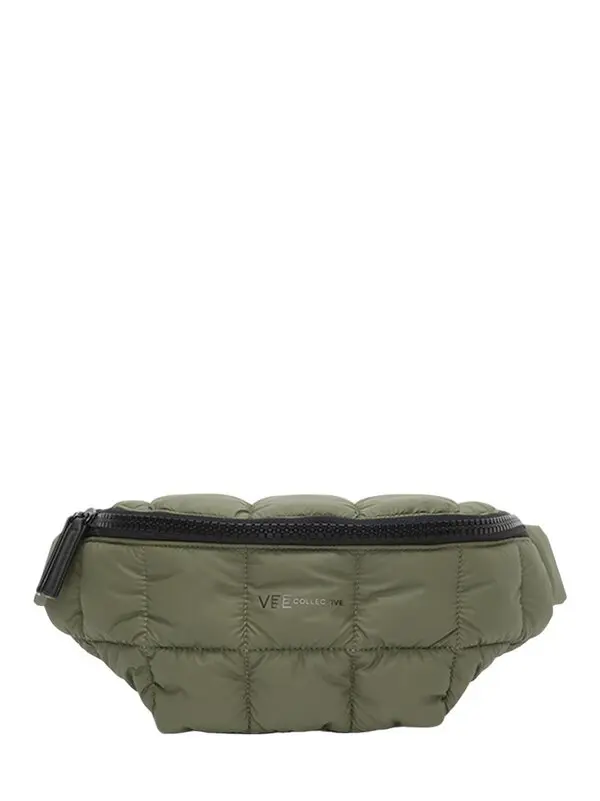 VEECOLLECTIVE Porter Sling Belt Bag - Green Black