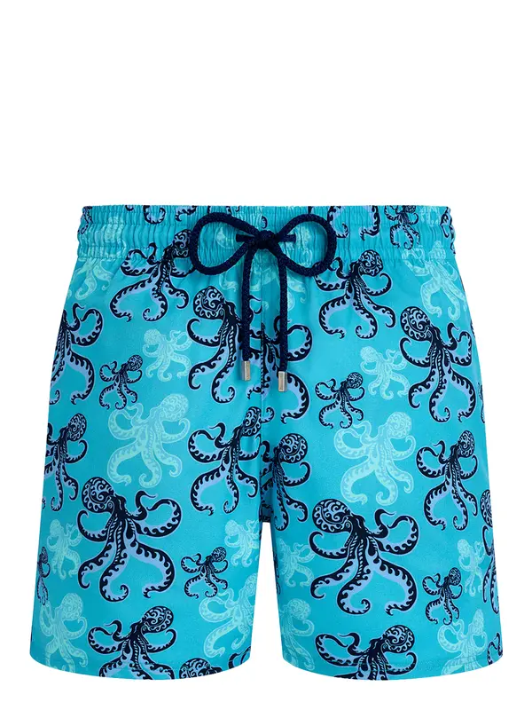 Vilebrequin Moorise Swim Shorts - Blue Geo