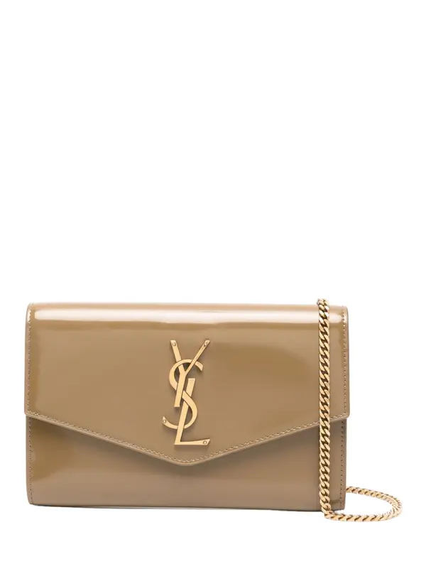 Saint Laurent Uptown Clutch - Brown